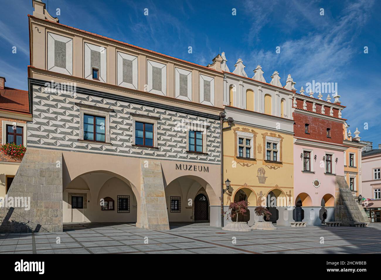 TARNOW, POLAND - OCTOBER 10, 2021: Polish city in Malopolska often ...