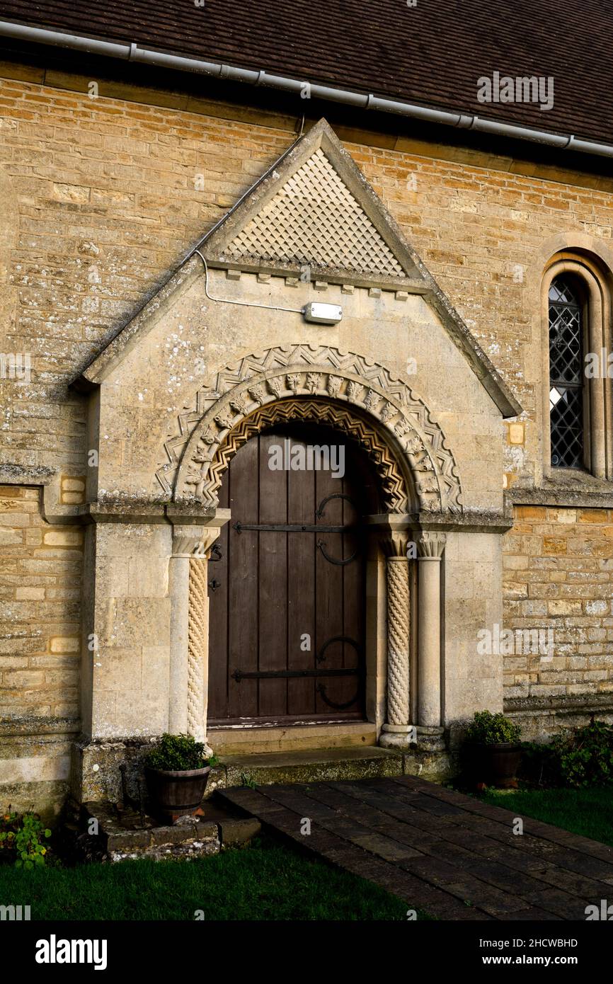 St. John the Baptist Church, Hartwell, Northamptonshire, England, UK ...
