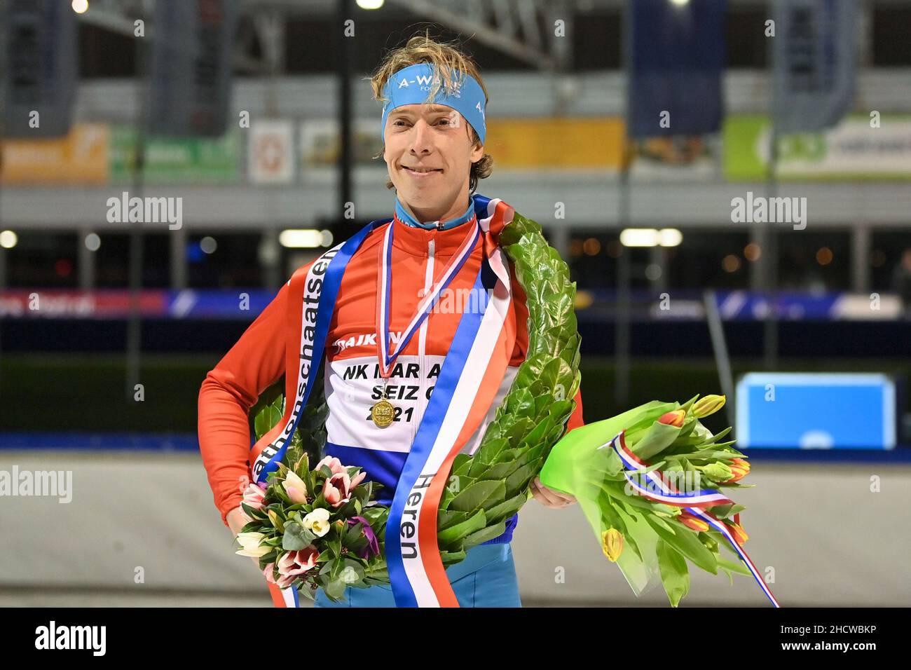 ALKMAAR, NETHERLANDS - JANUARY 1: Jorrit Bergsma during the KNSB Dutch ...
