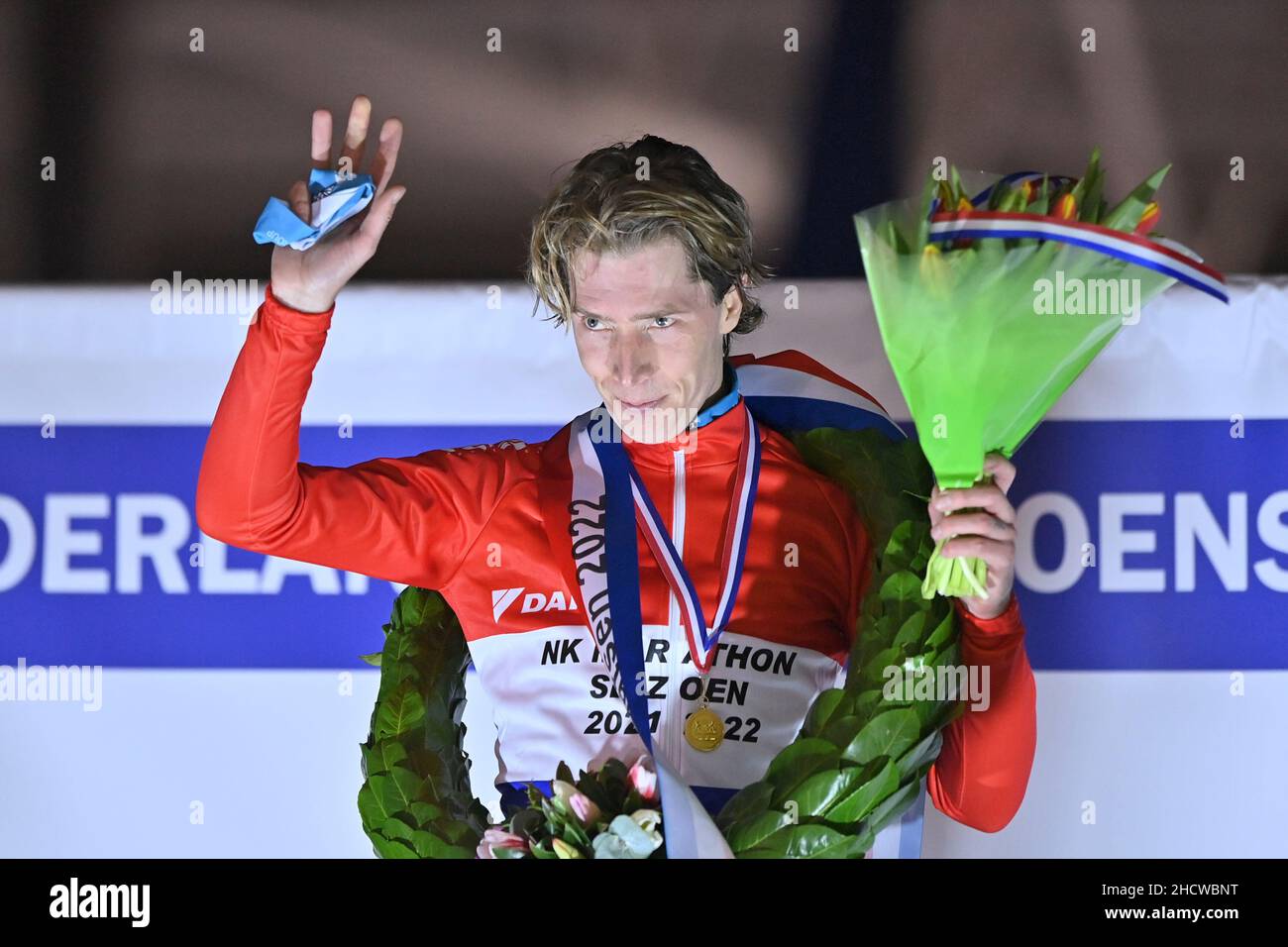 ALKMAAR, NETHERLANDS - JANUARY 1: Jorrit Bergsma during the KNSB Dutch ...
