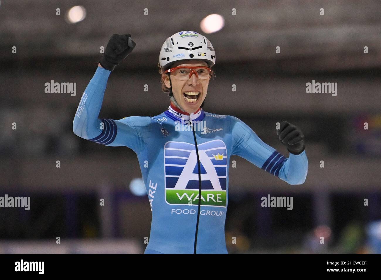 ALKMAAR, NETHERLANDS - JANUARY 1: Jorrit Bergsma during the KNSB Dutch ...
