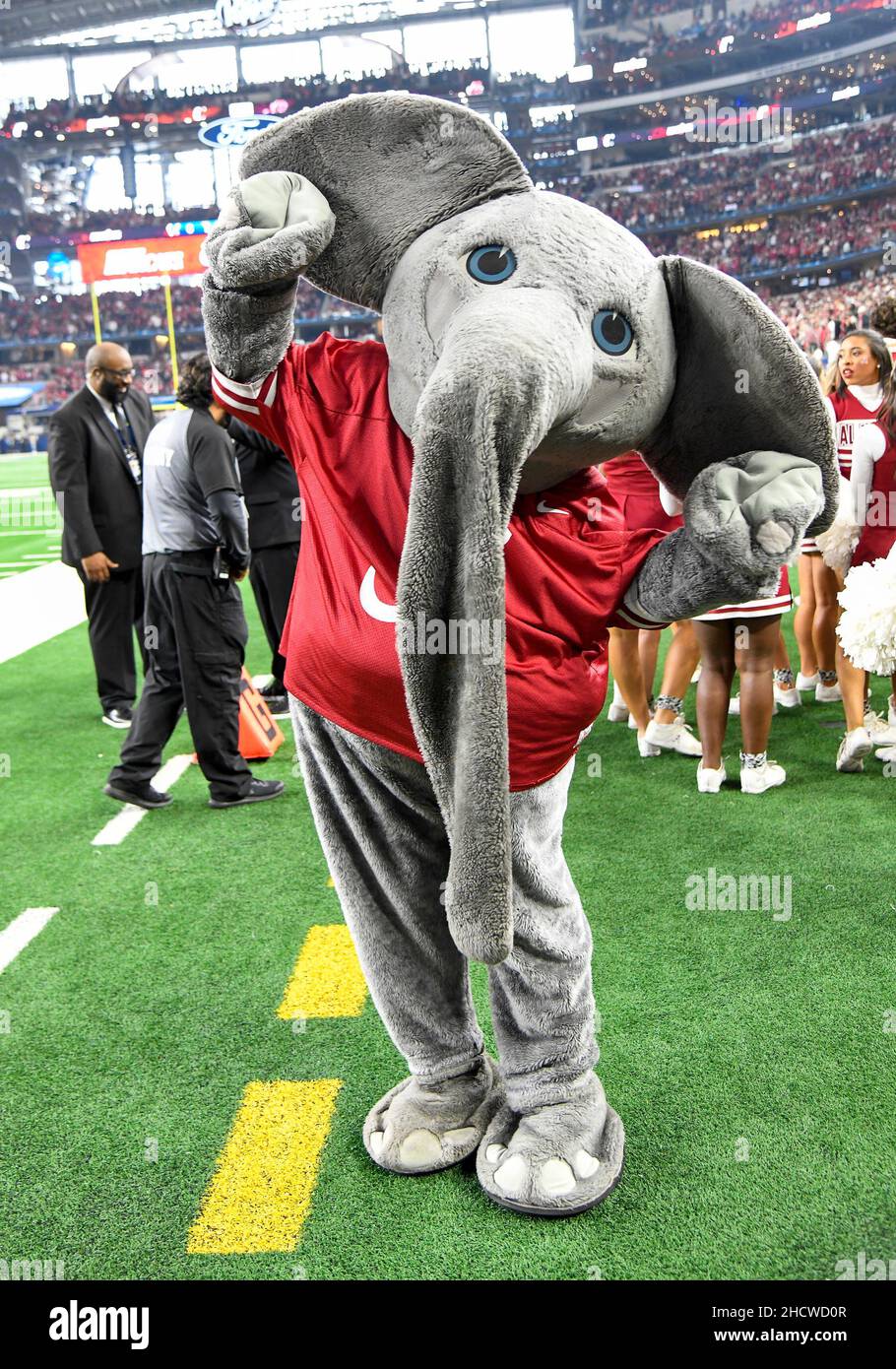 December 31, 2021: Big Al is the mascot for the Alabama Crimson Tide ...