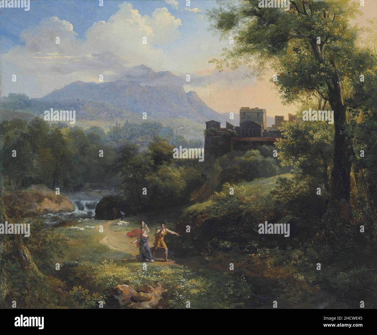 Paysage arcadien hi-res stock photography and images - Alamy