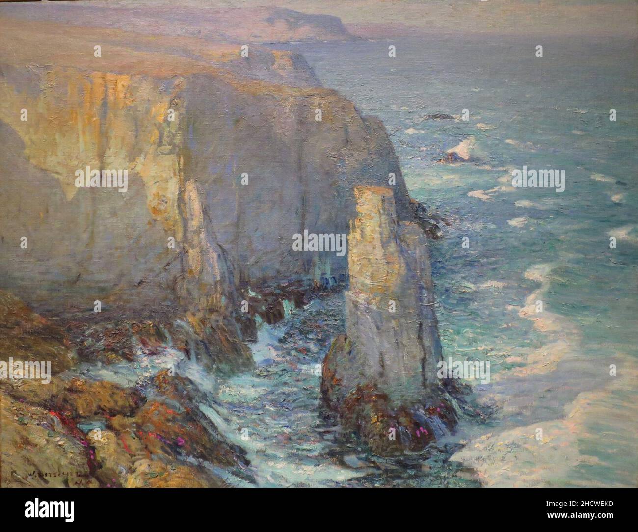 'Monterey Coast' by William Ritschel, after 1911 Stock Photo - Alamy