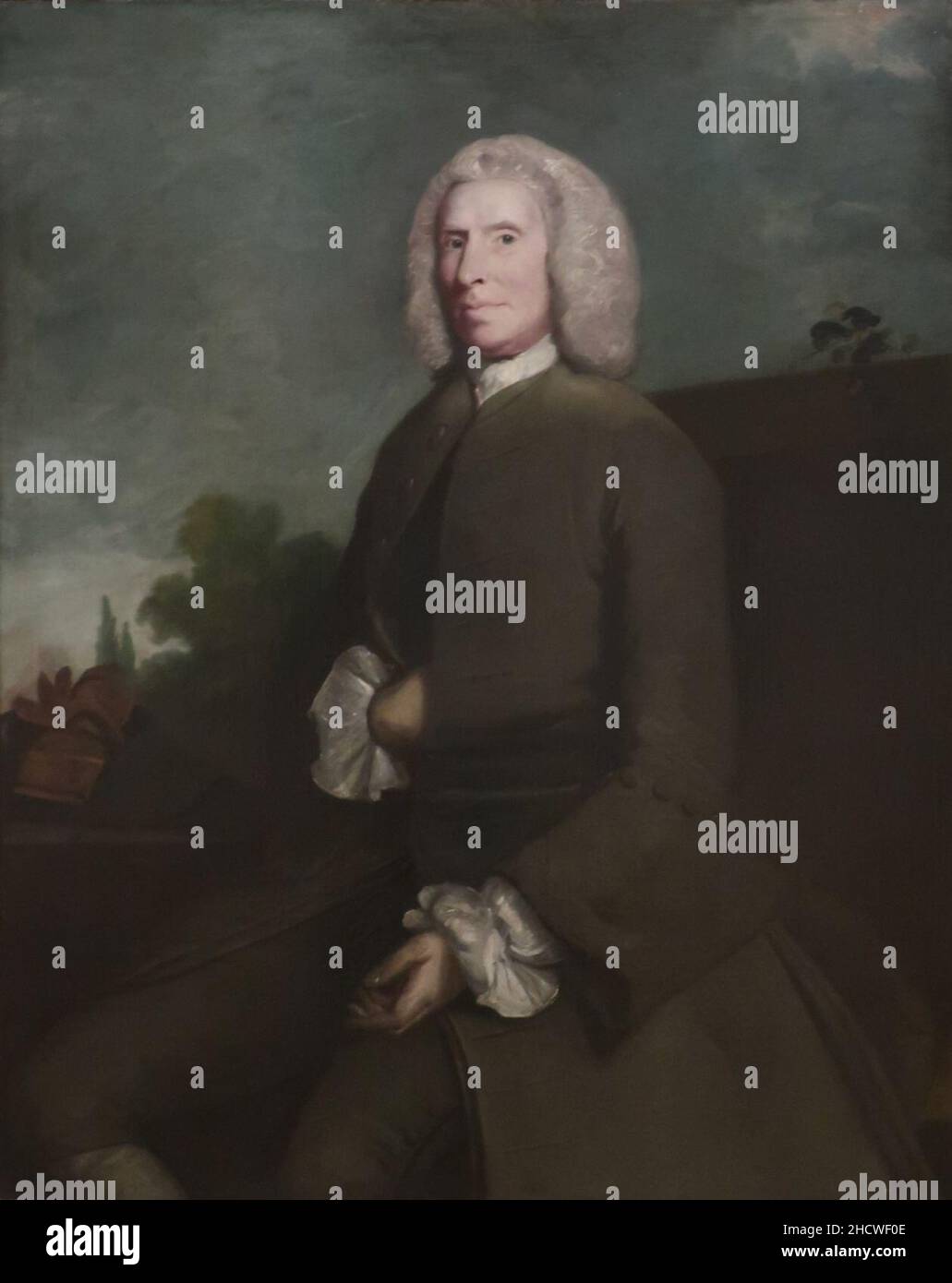 Portrait of William Plummer by Joshua Reynolds Stock Photo - Alamy