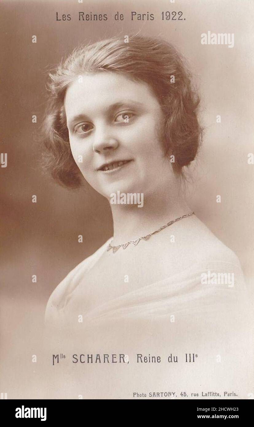 Reine du IIIème arrondissement Scharer Stock Photo - Alamy