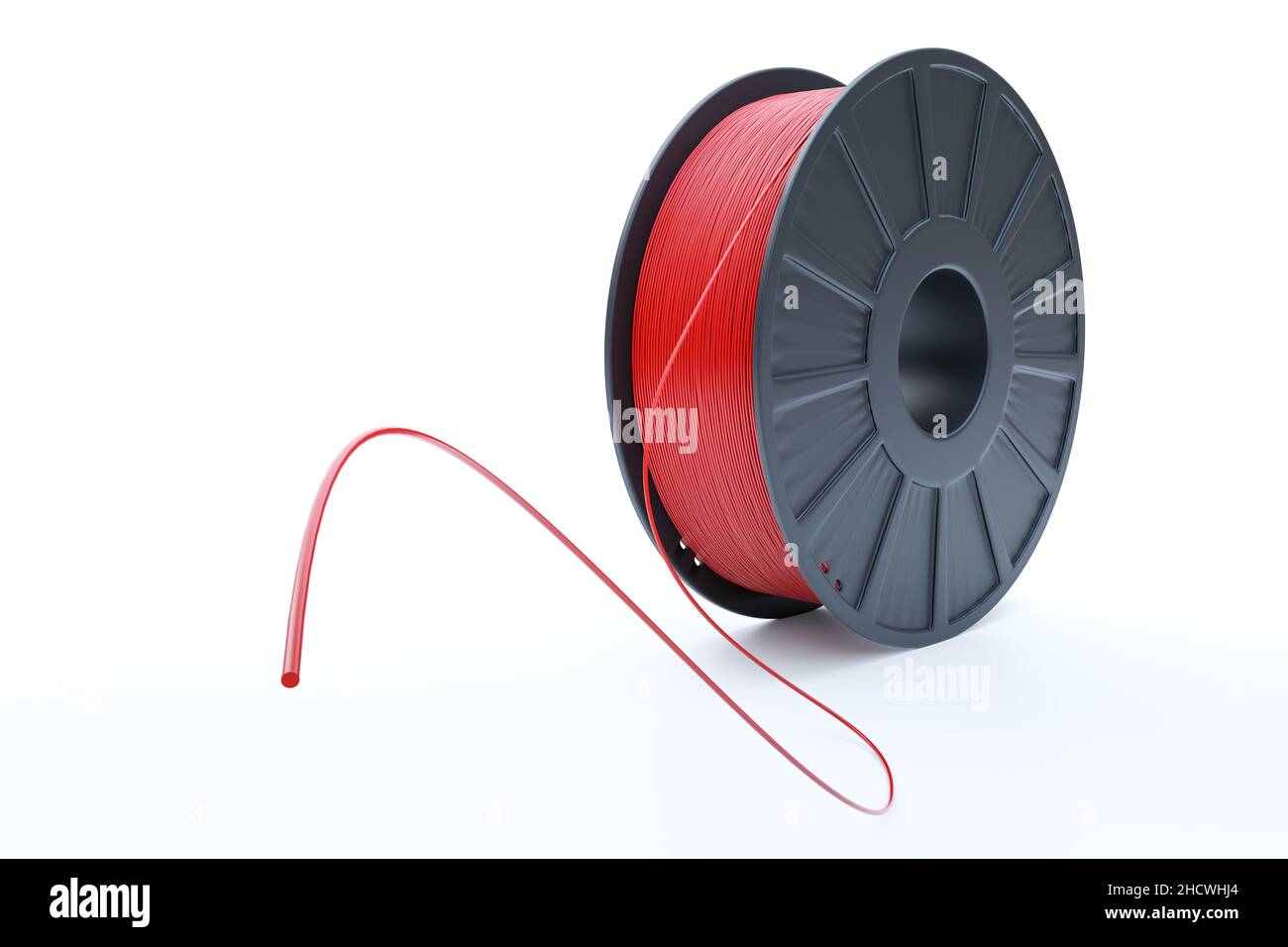 A 3D printer filament material background Stock Photo - Alamy