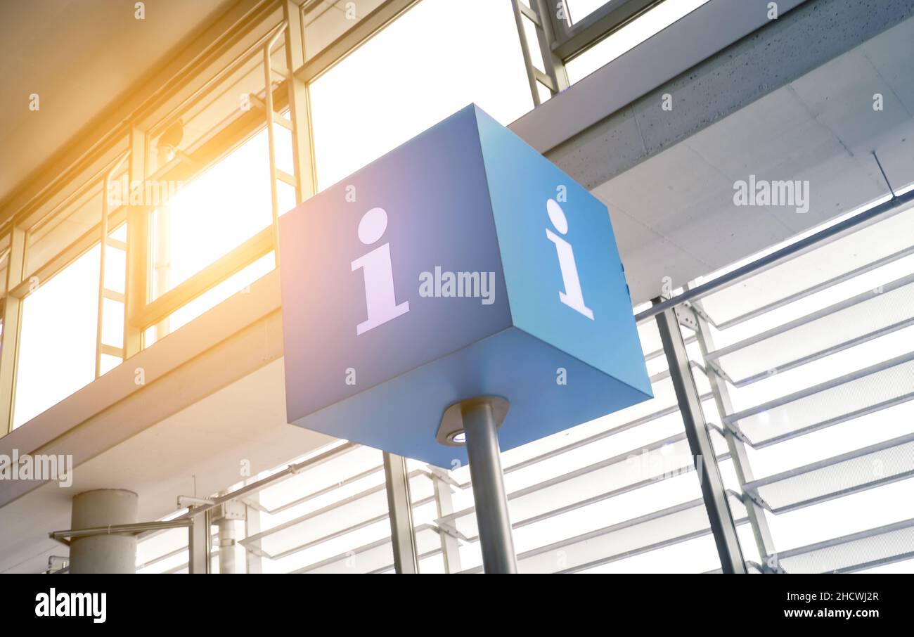 Info signage hi-res stock photography and images - Alamy