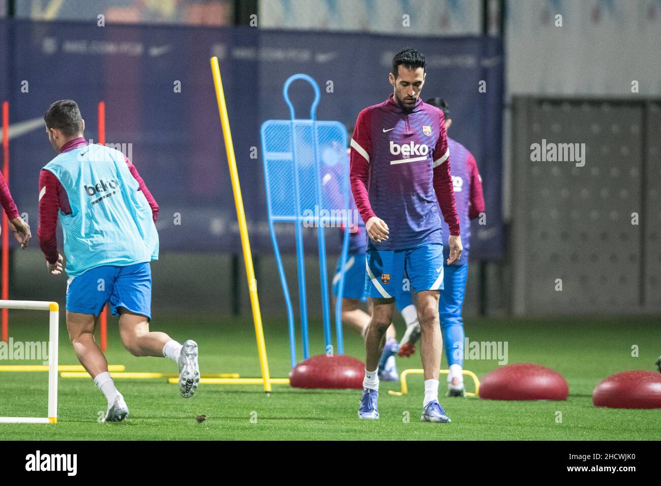 1st January 2022: Ciutat Esportiva Joan Gamper, Barcelona, Spain; FC ...