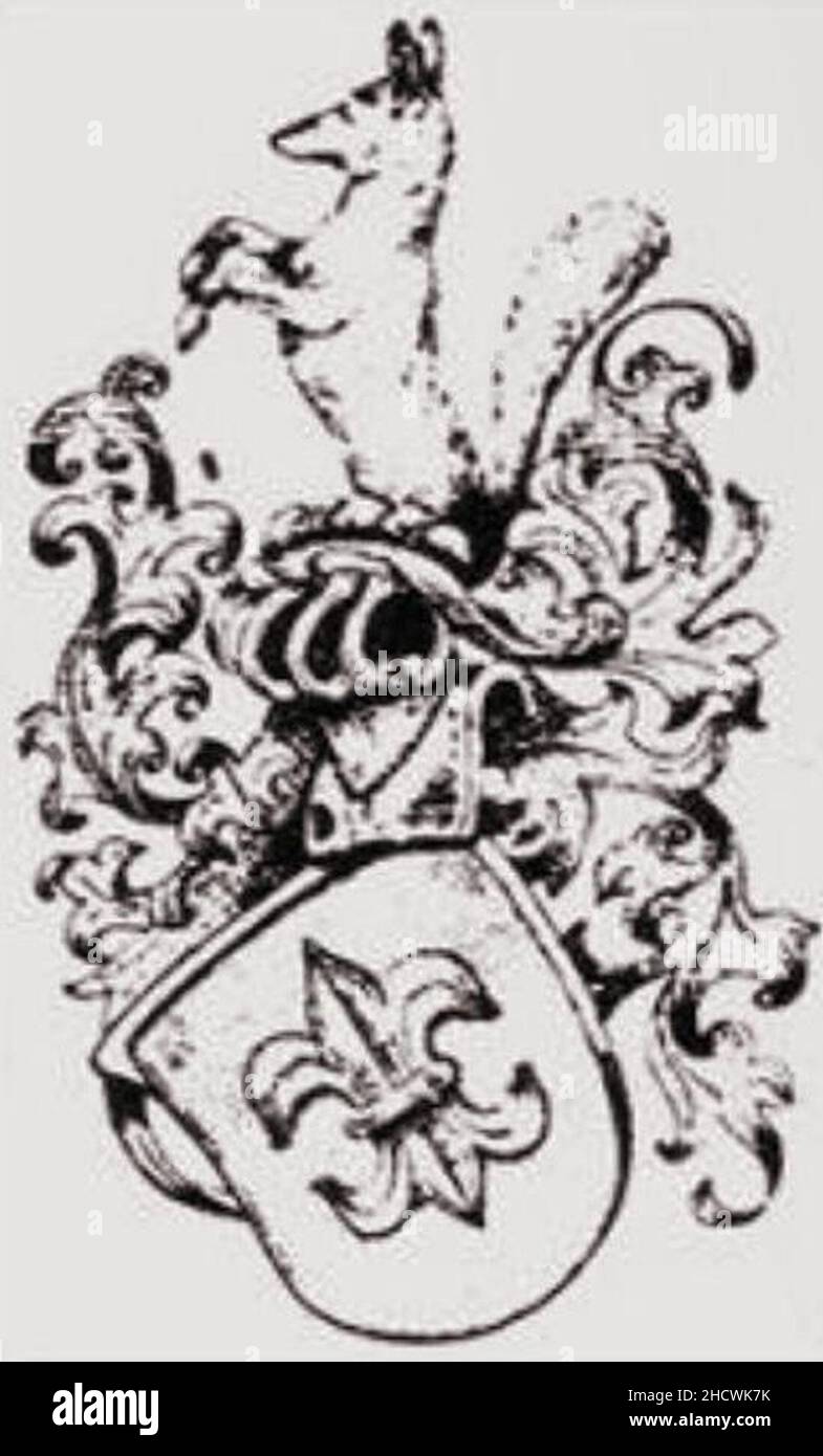Reinken-Kippe Wappen 1633 Stock Photo - Alamy