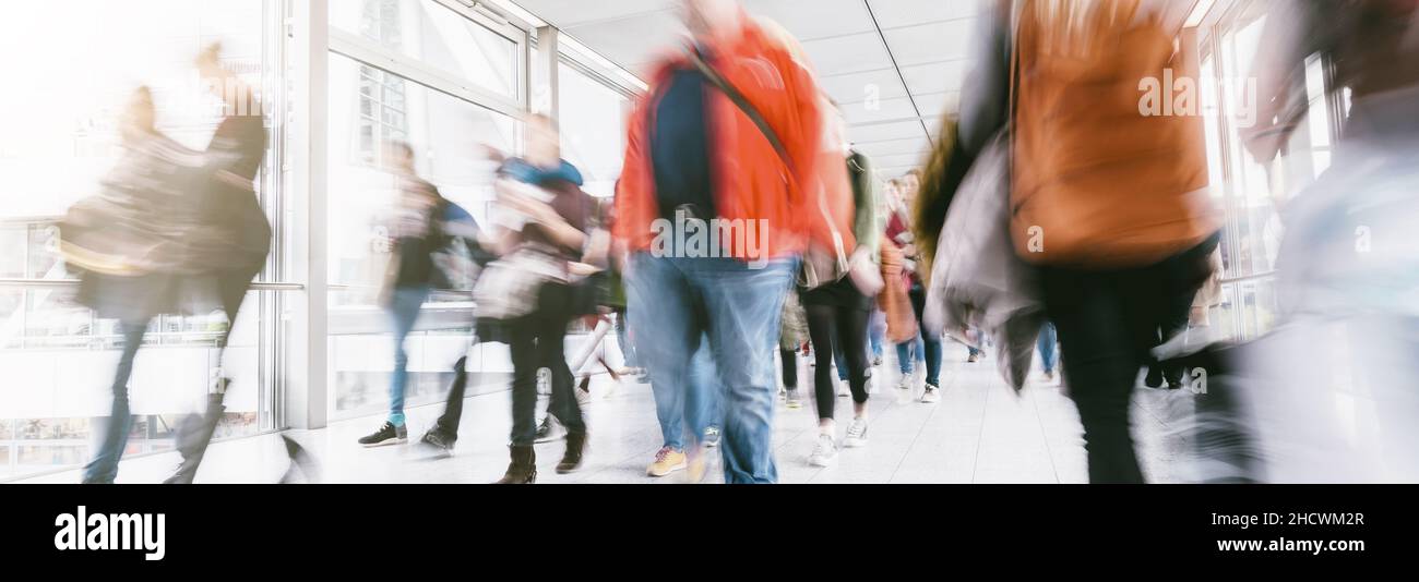 crowd of people on in a shopping center Stock Photo - Alamy