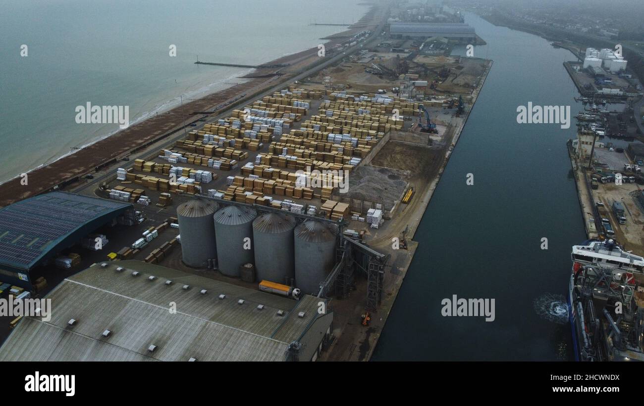 Shoreham Docks, Brighton and Hove, east sussex Stock Photo - Alamy