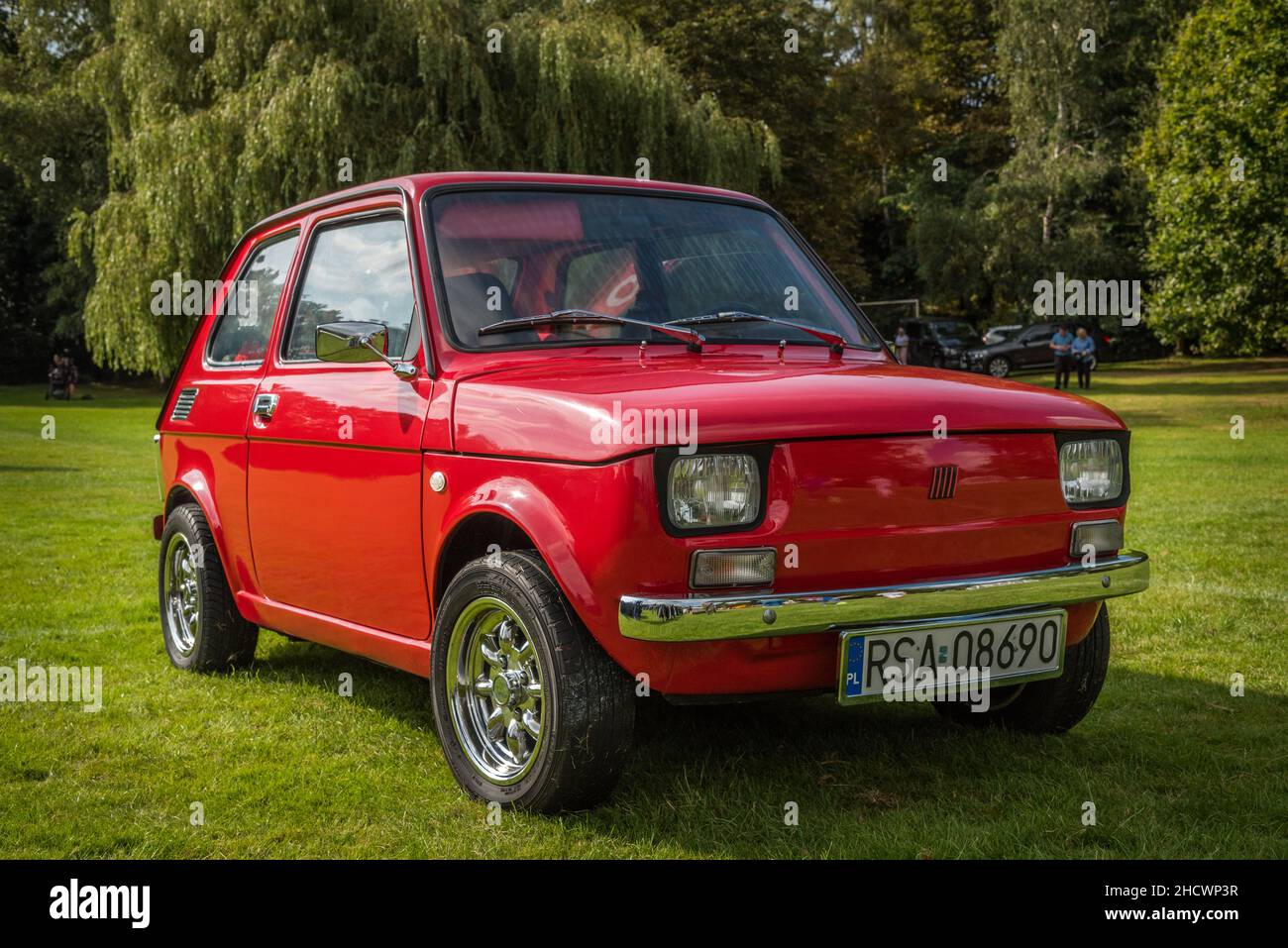 Classic Polish car Exhibition Stock Photo - Alamy