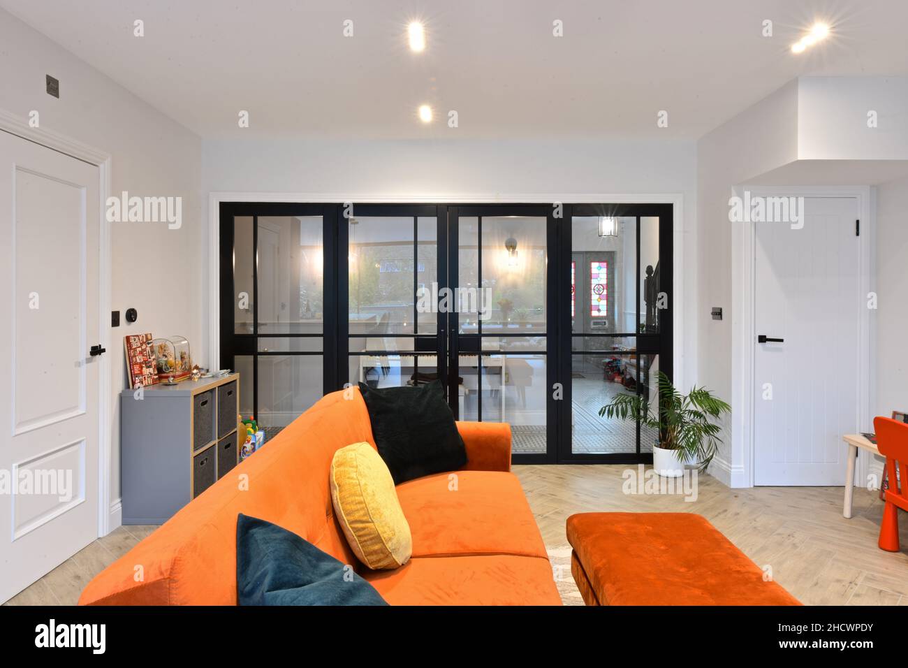 Interior shots of houses - living room space Stock Photo - Alamy