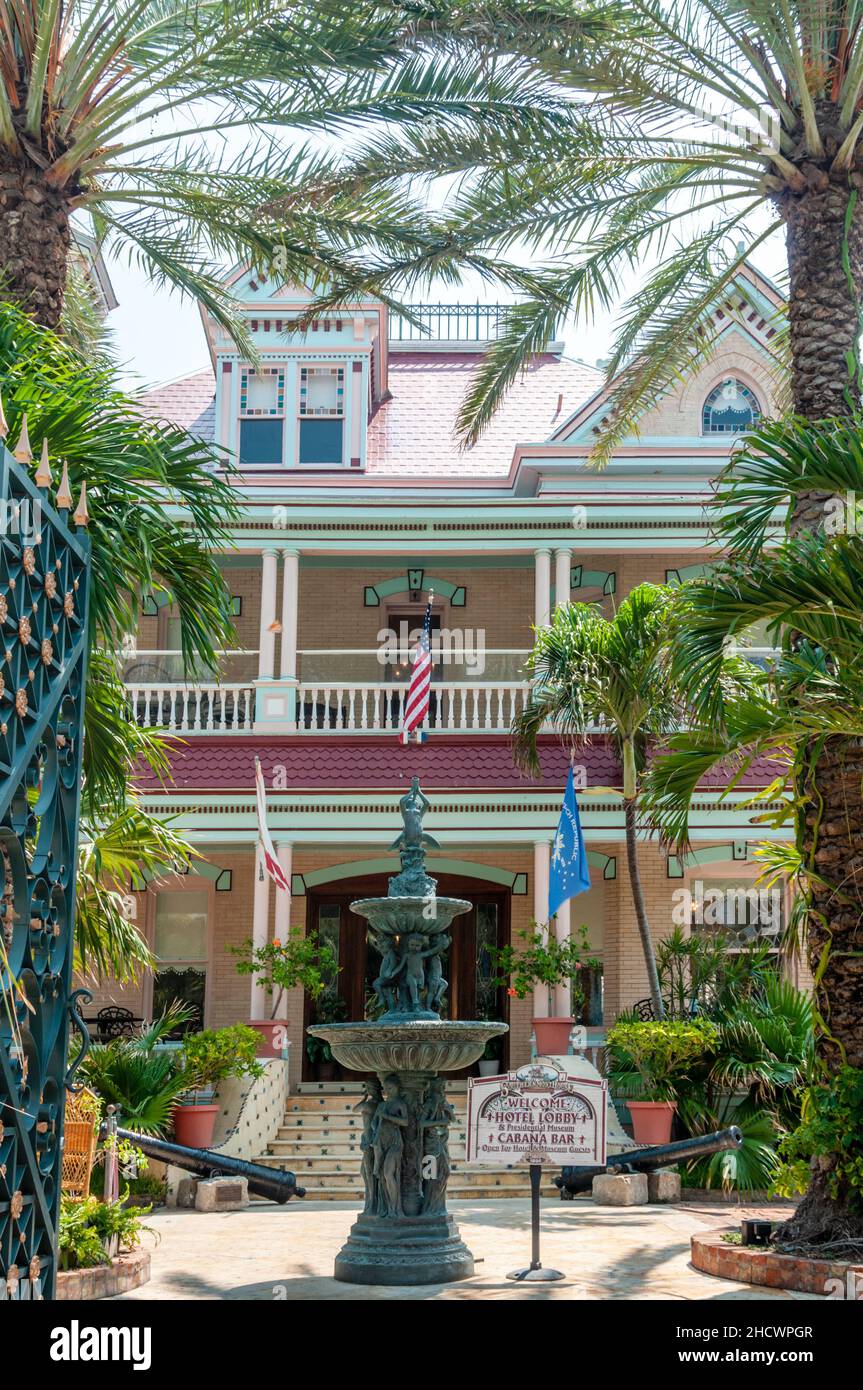 Key West, Southernmost Home in Key West Stock Photo - Alamy
