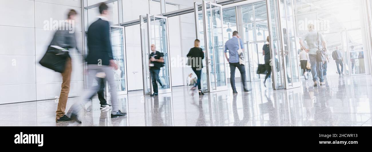 Crowd of people at a entrance Stock Photo - Alamy