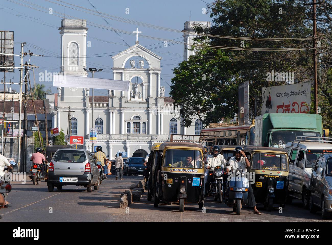 INDIA, Karnataka, Mangaluru, catholic church / INDIEN, Mangalore ...