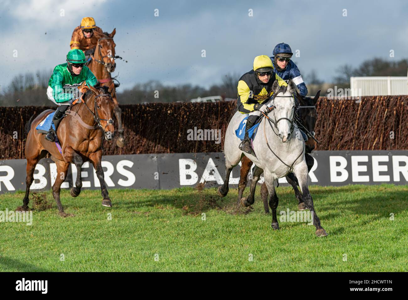 Precious Eleanor running at Wincanton on Boxing Day 2021 Stock Photo ...