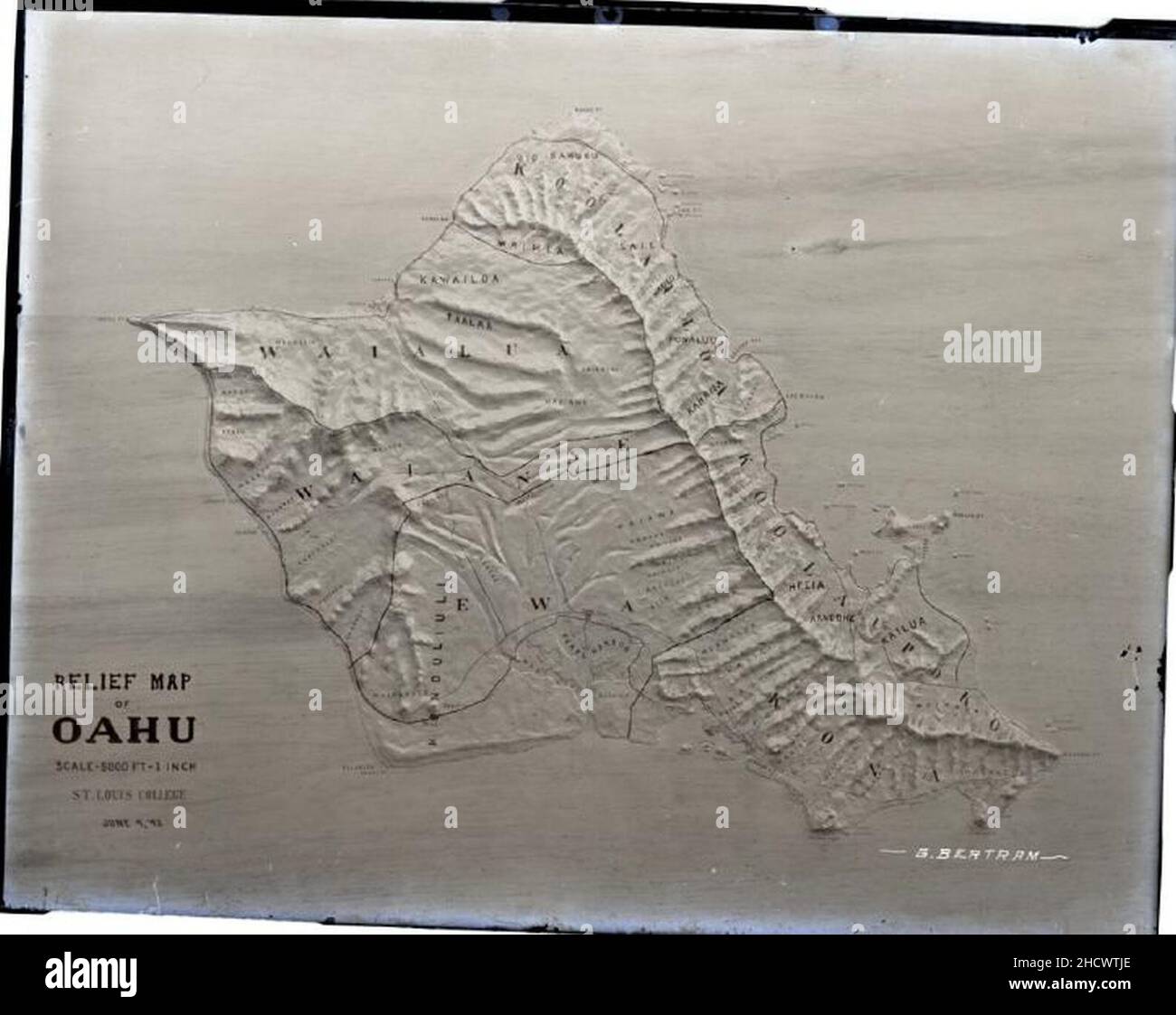 Oahu Map High Resolution Stock Photography and Images - Alamy