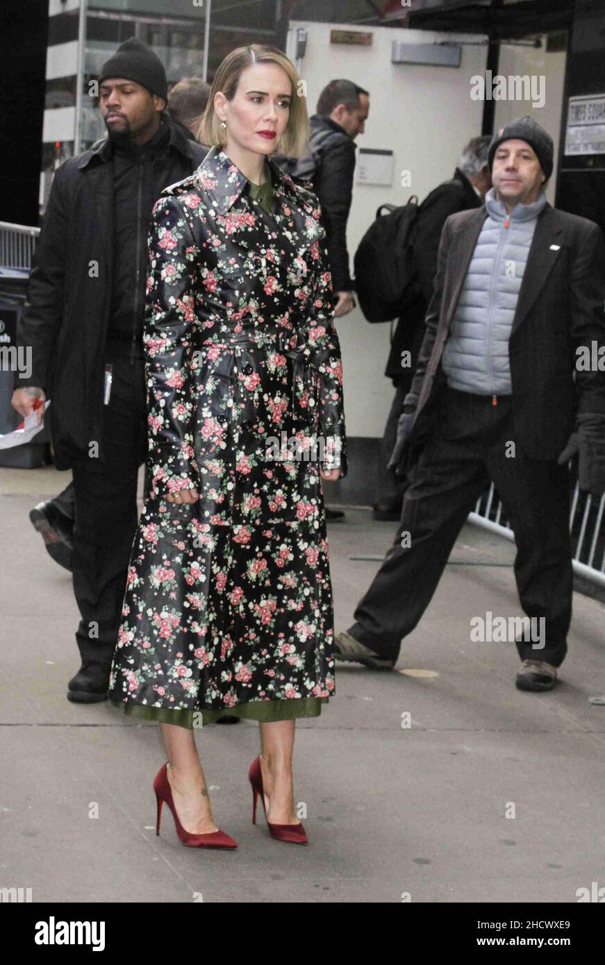 New York - NY - 20190117 Sarah Paulson at Good Morning America ...