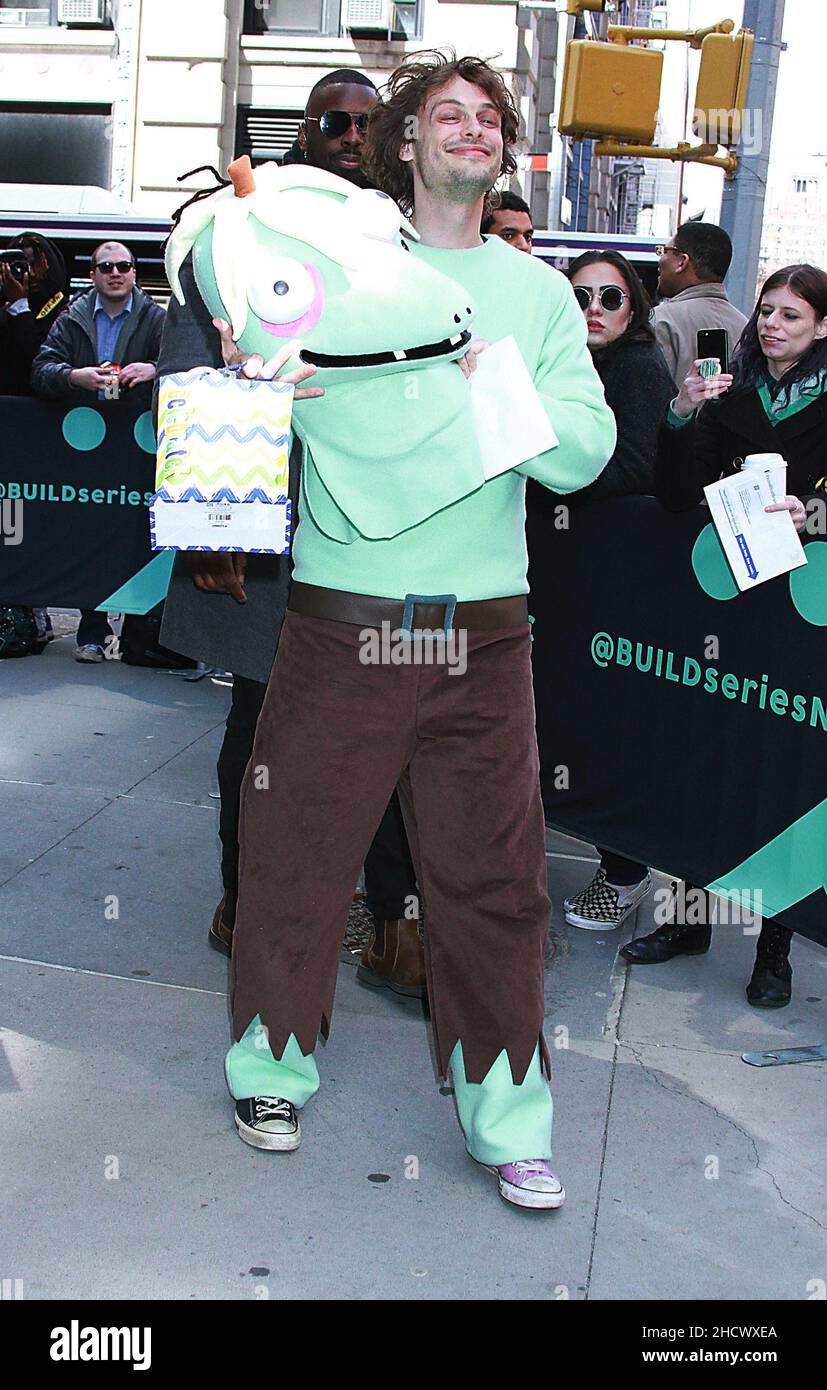 New York - NY - 20190402 Matthew Gray Gubler at Build Series -PICTURED ...