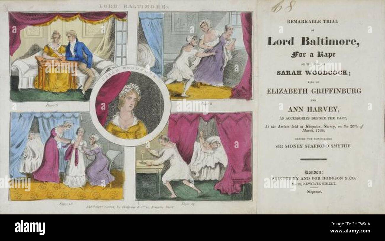 Lord baltimore hi-res stock photography and images - Alamy