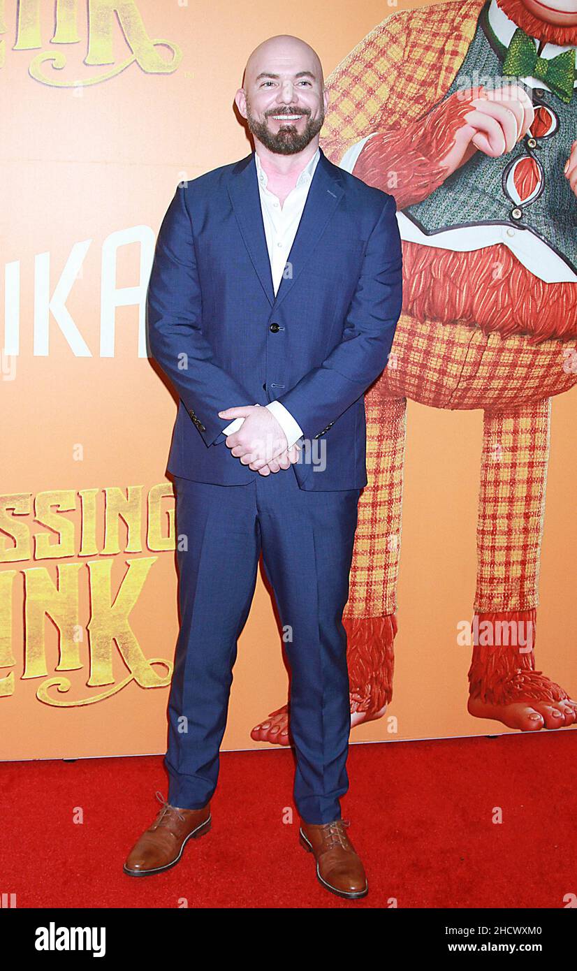 New York - NY - 20190407 Missing Link Premiere -PICTURED: Chris Butler ...