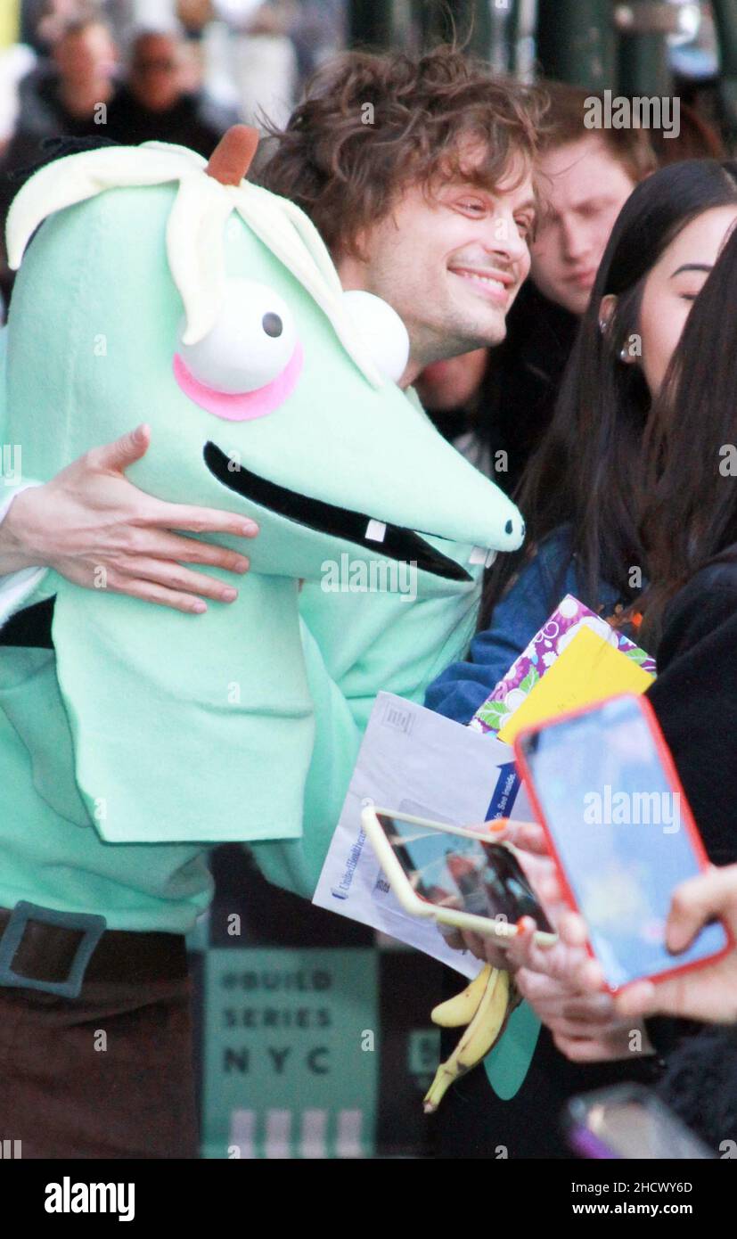 New York - NY - 20190402 Matthew Gray Gubler at Build Series -PICTURED ...
