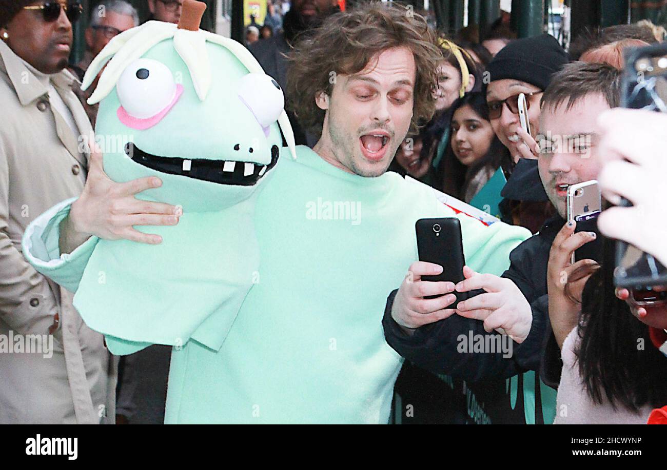 New York - NY - 20190402 Matthew Gray Gubler at Build Series -PICTURED ...