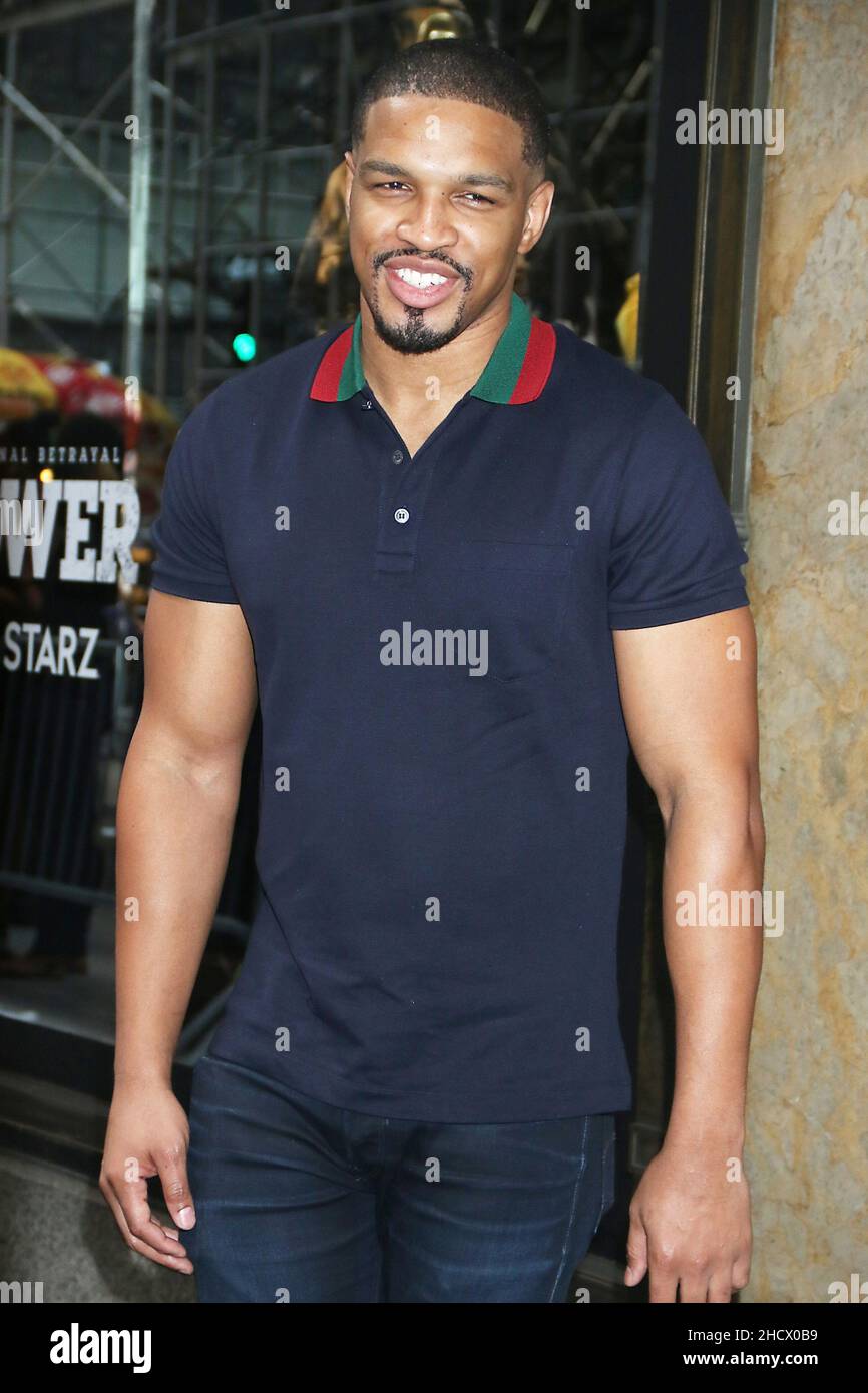 New York - NY - 20190819 The cast of Starz 'Power' pose for pictures ...