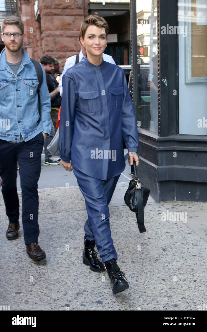 New York - NY - 20190930 Ruby Rose arrives at the Build Series to talk ...