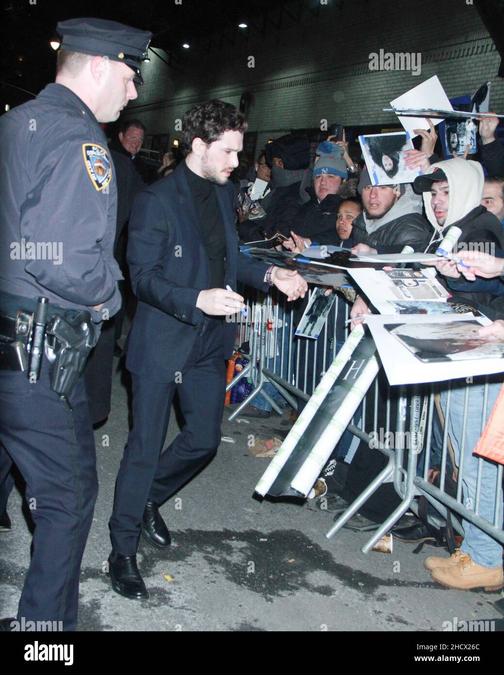 New York - NY - 20190305 Kit Harrington was seen at 'The Late Show with ...