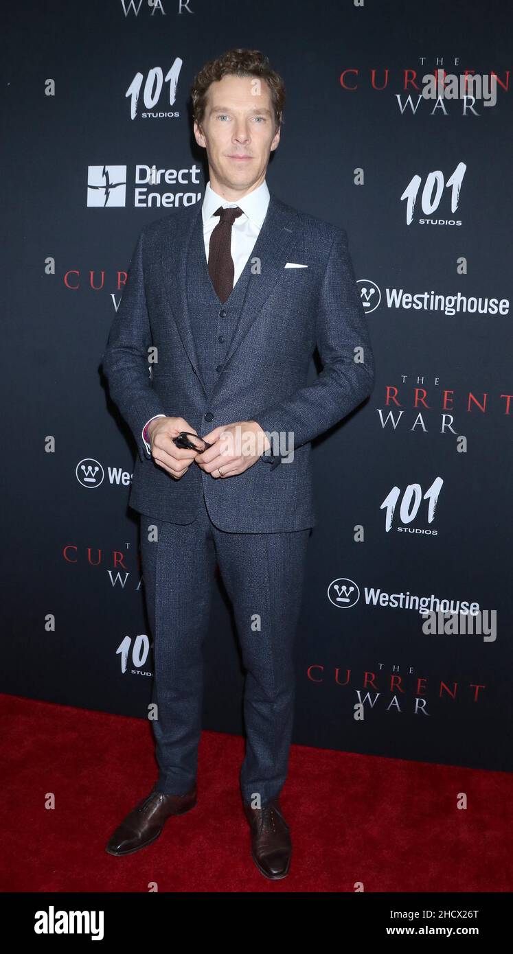 New York - NY - 20191021-The Current War Premiere -PICTURED: Benedict ...