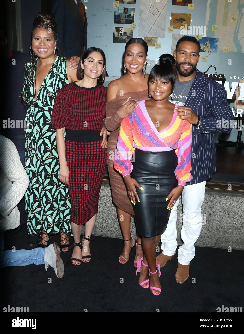 New York - NY - 20190819 The cast of Starz 'Power' pose for pictures ...