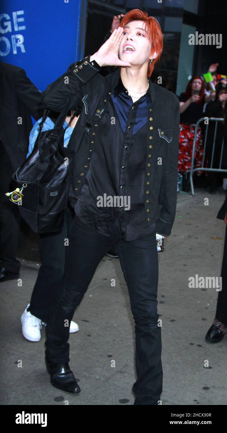 New York - NY - 20190418 NCT 127 K-Pop group at Good Morning America ...