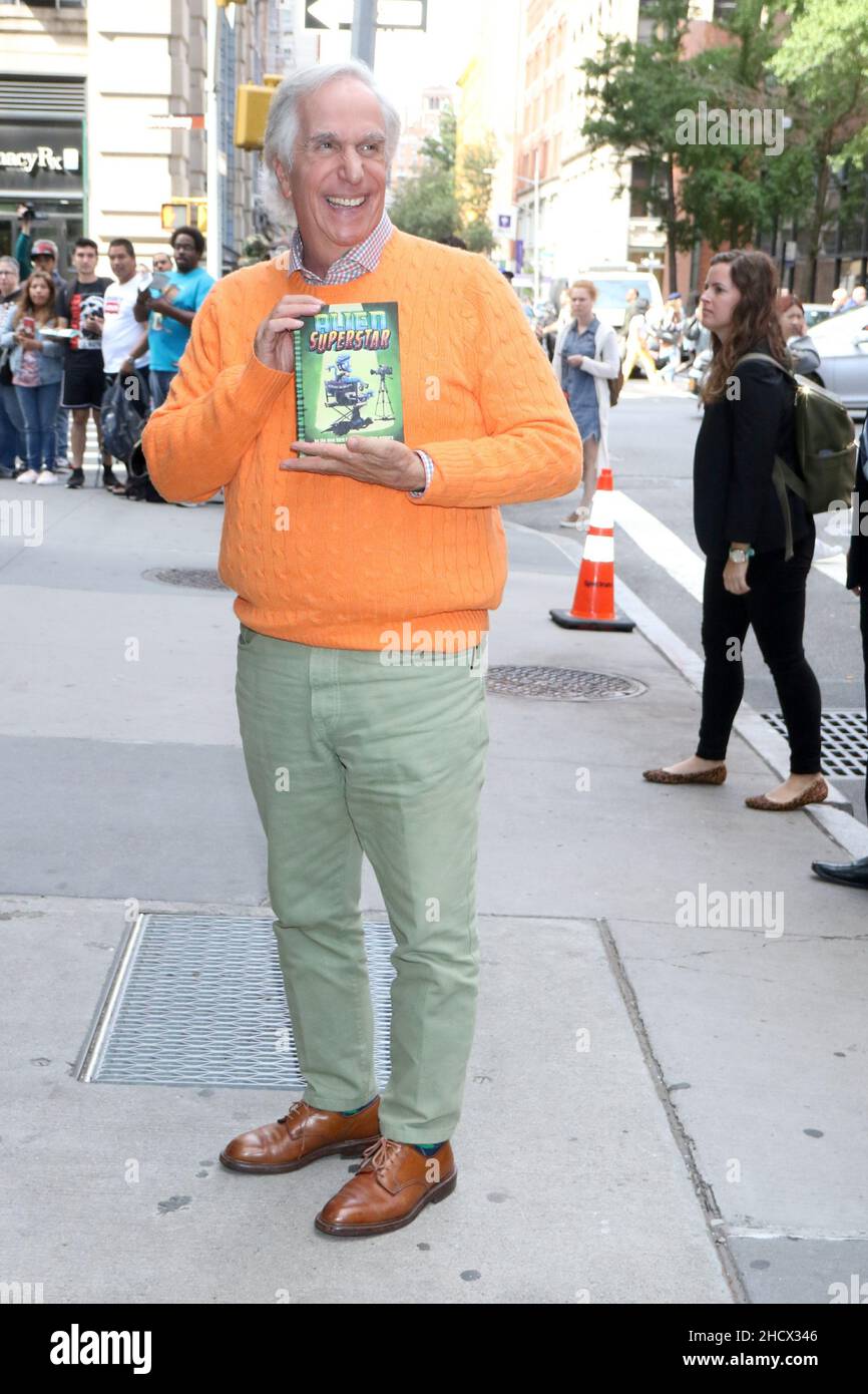 New York - NY - 20190930 Henry Winkler stops by 'Build Series' to talk ...