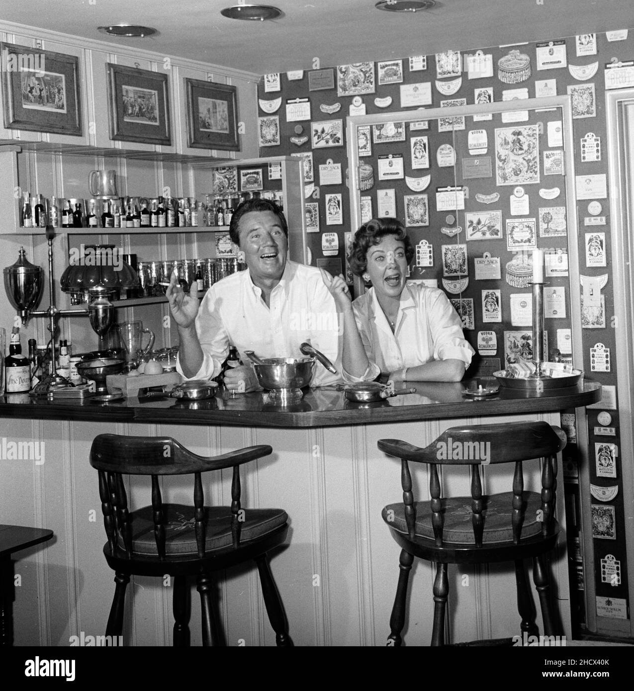 Ida Lupino and Howard Duff Circa 1970's Credit: Ralph Dominguez ...