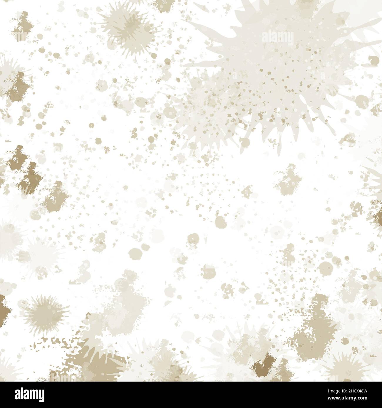 An illustration of brown dirty splatter background Stock Photo - Alamy