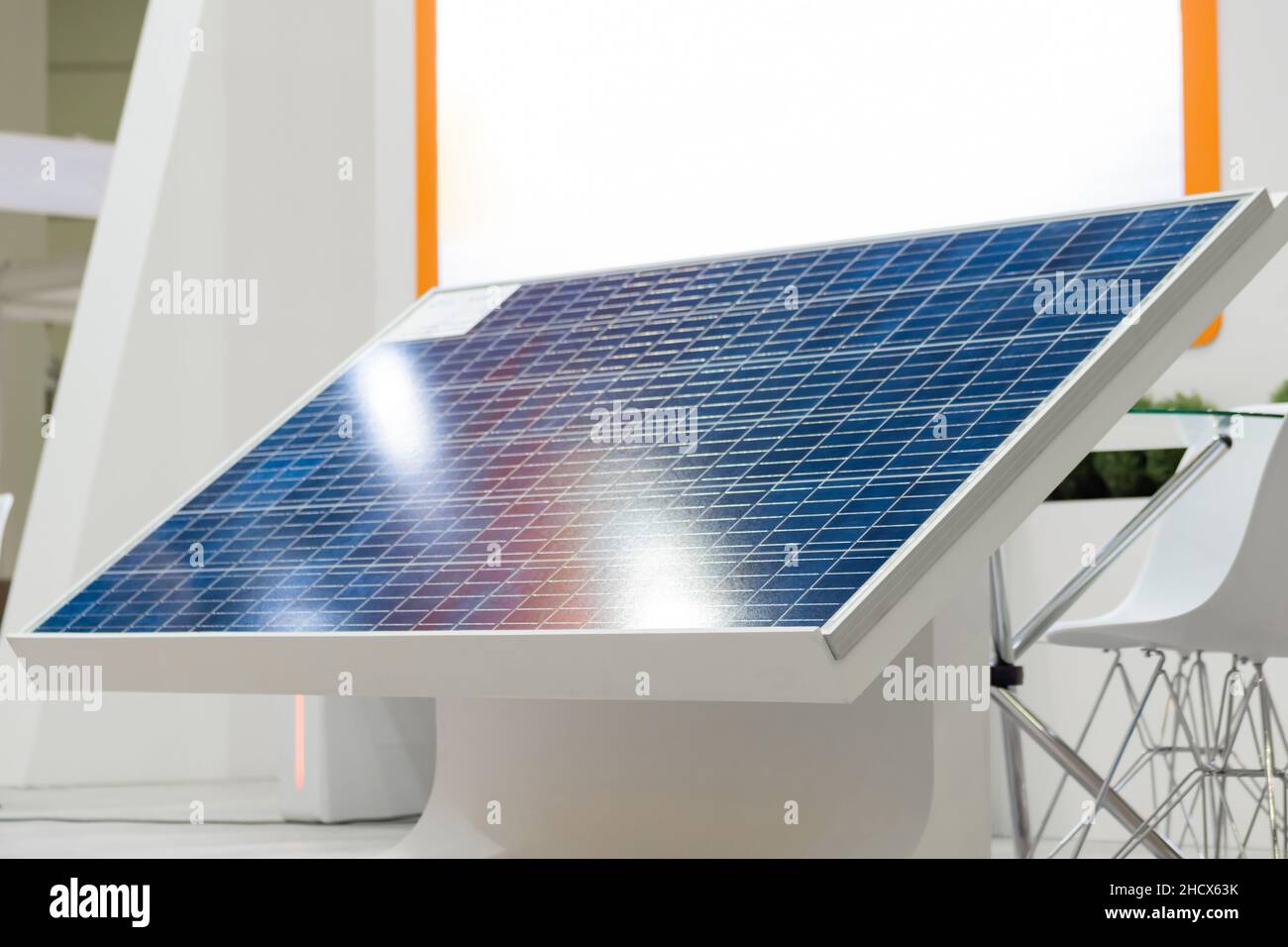 Photovoltaic solar panel - alternative electricity source Stock Photo ...