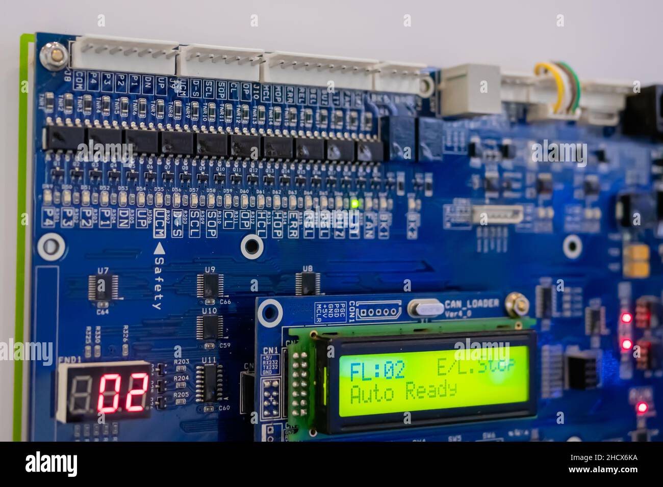 Printed circuit board - pcb for elevator with display module at lift ...