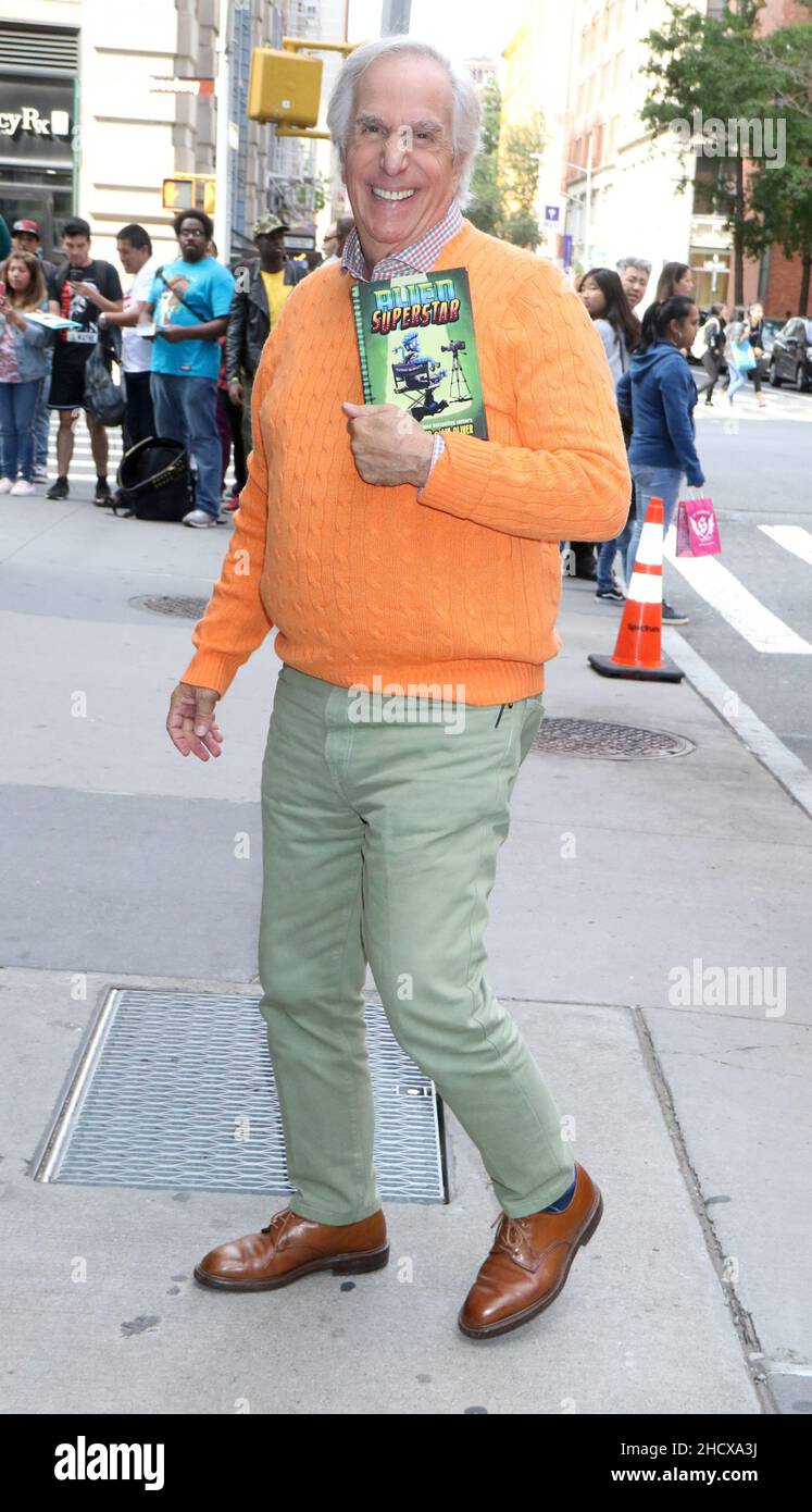 New York - NY - 20190930 Henry Winkler stops by 'Build Series' to talk ...