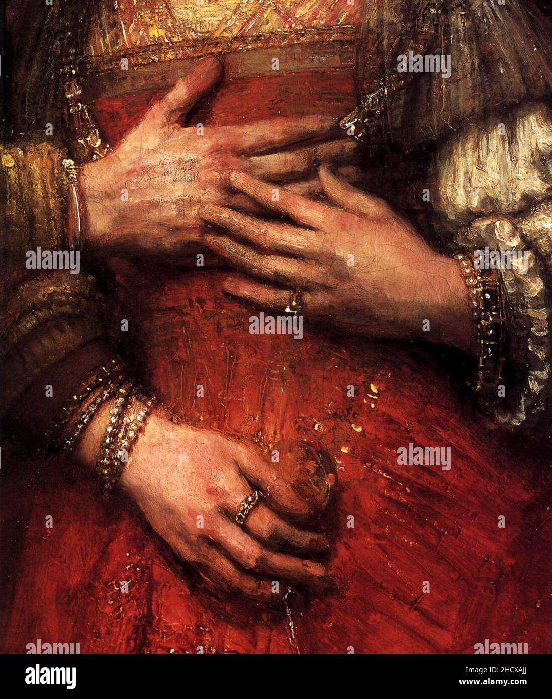 Rembrandt the jewish bride hi-res stock photography and images - Alamy