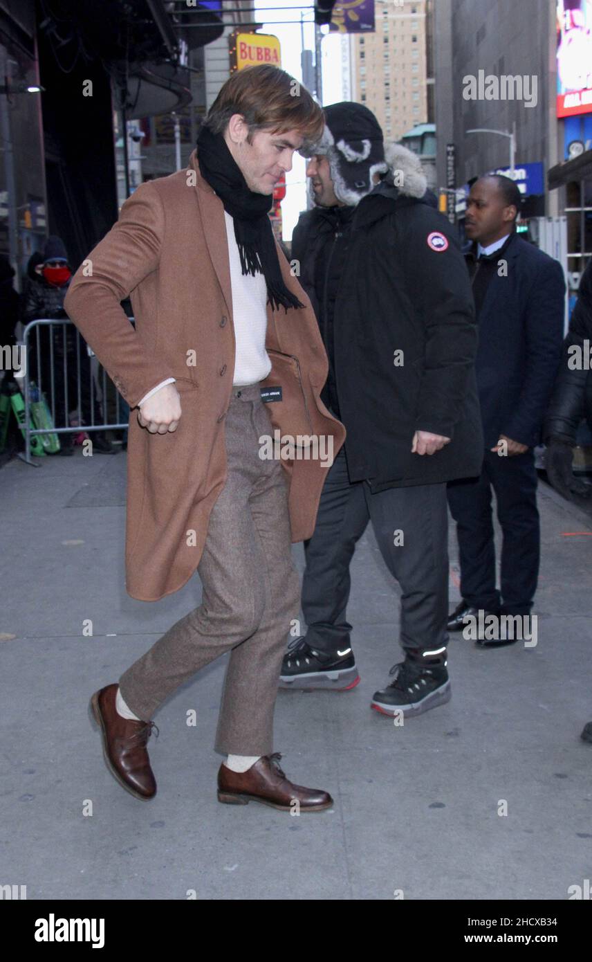 New York - NY - 20190121-Chris Pine and Jackie Chan at Good Morning ...