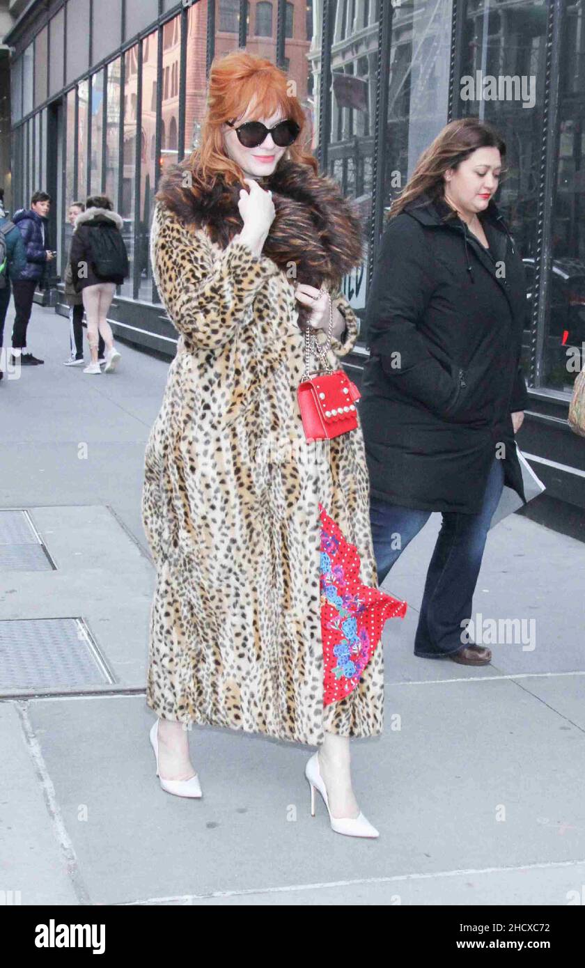 New York - NY - 20190125 Christina Hendricks was seen at Build Series ...