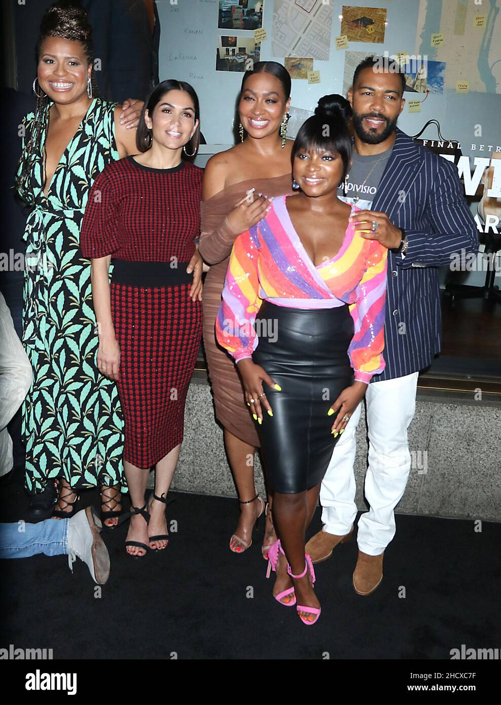 New York - NY - 20190819 The cast of Starz 'Power' pose for pictures ...