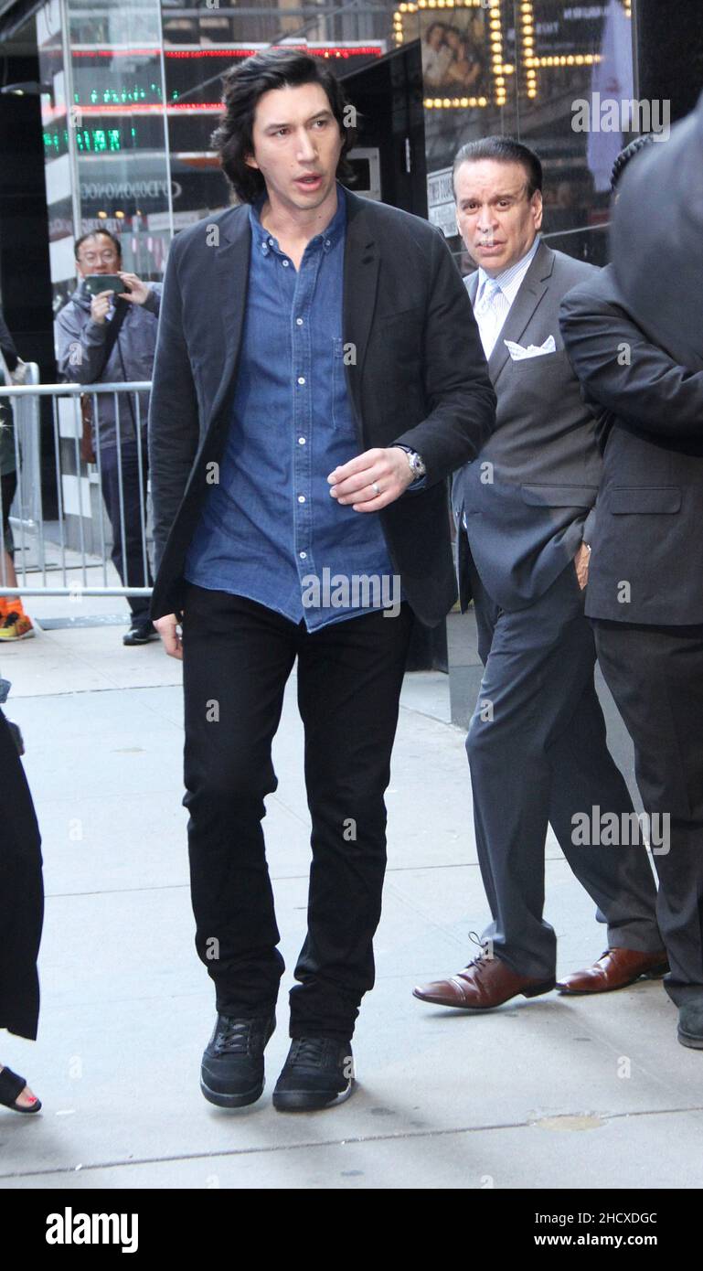 New York - NY - 20190603 Adam Driver at Good Morning America talk about ...