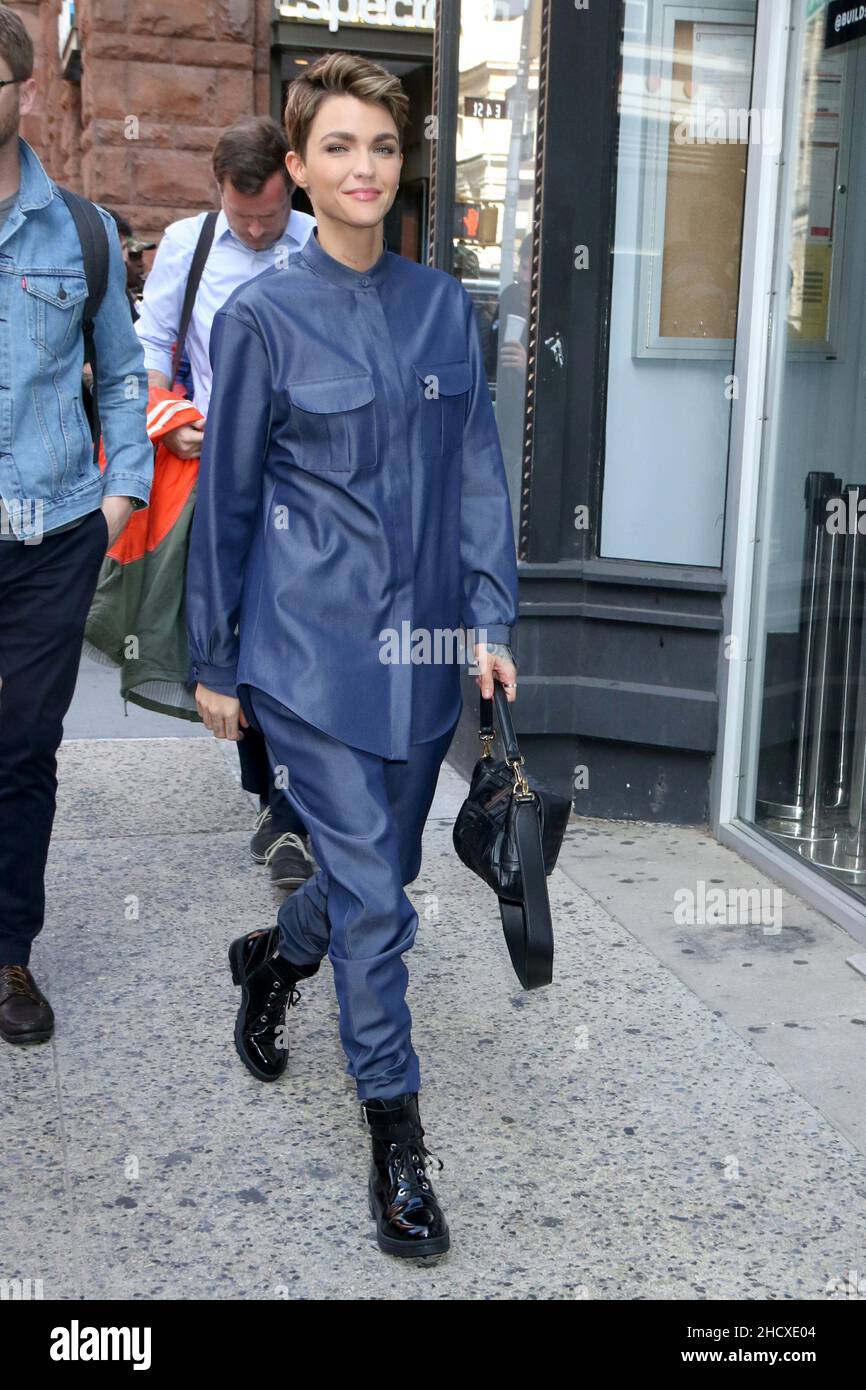 New York - NY - 20190930 Ruby Rose arrives at the Build Series to talk ...