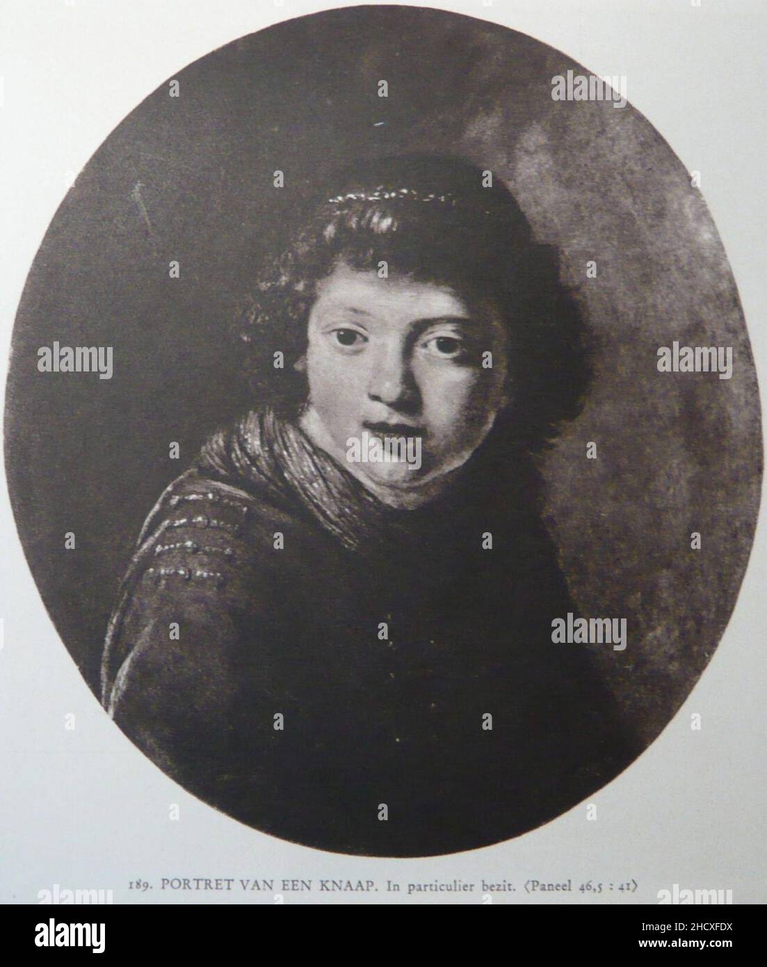 Rembrandt portrait of a boy hi-res stock photography and images - Alamy