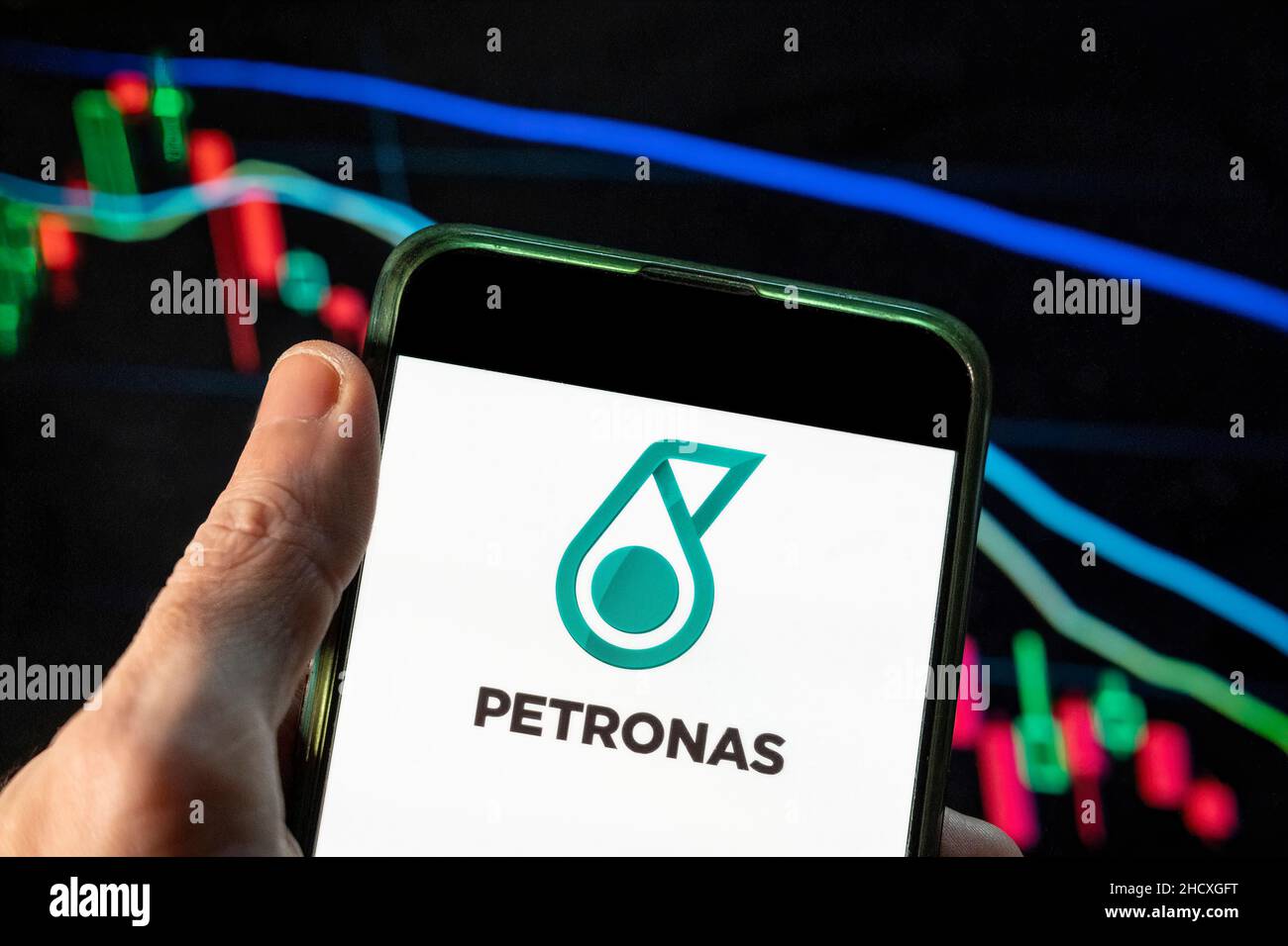 Petronas logo hi-res stock photography and images - Alamy
