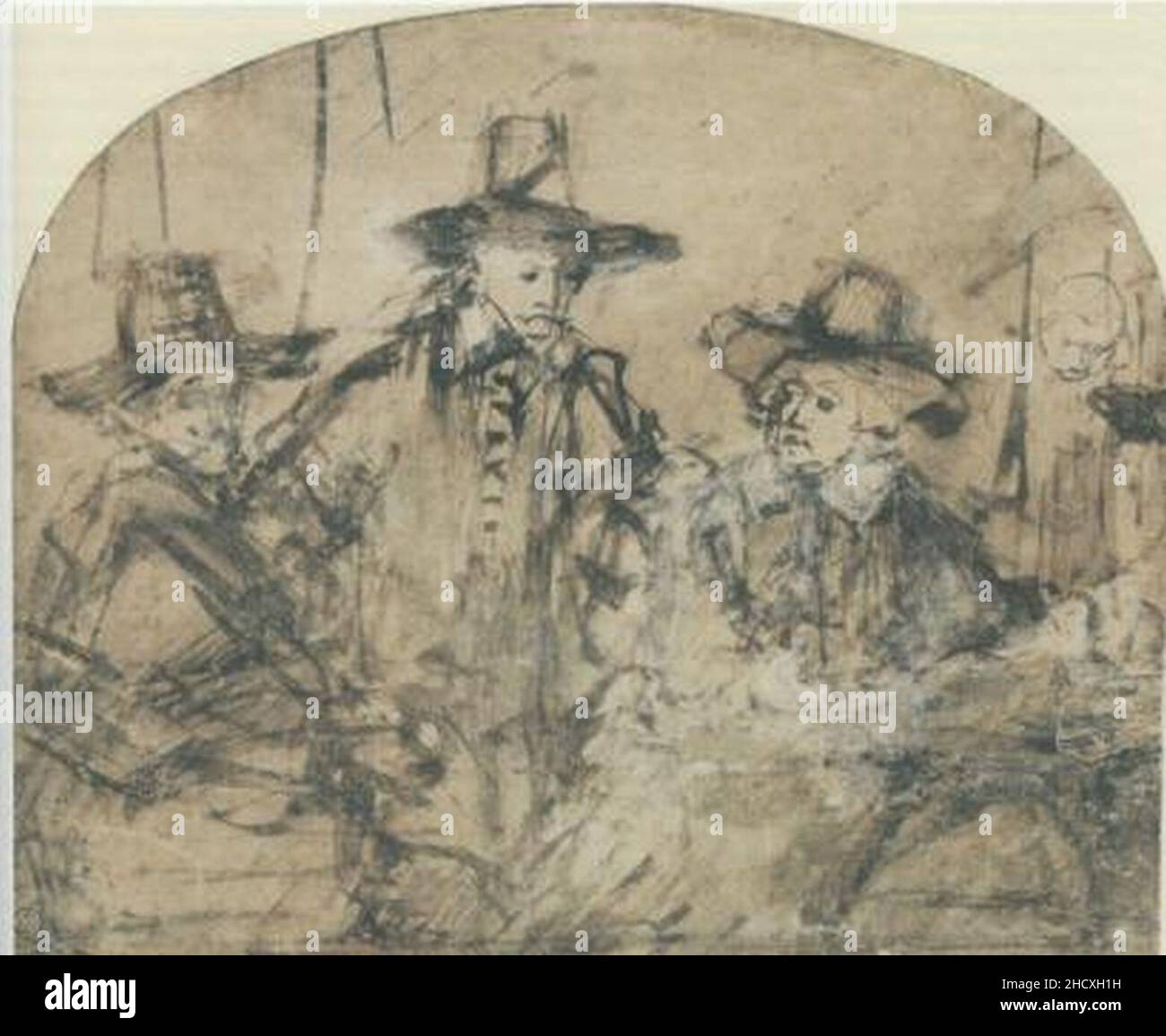 Syndics of the clothmakers guild hi-res stock photography and images ...